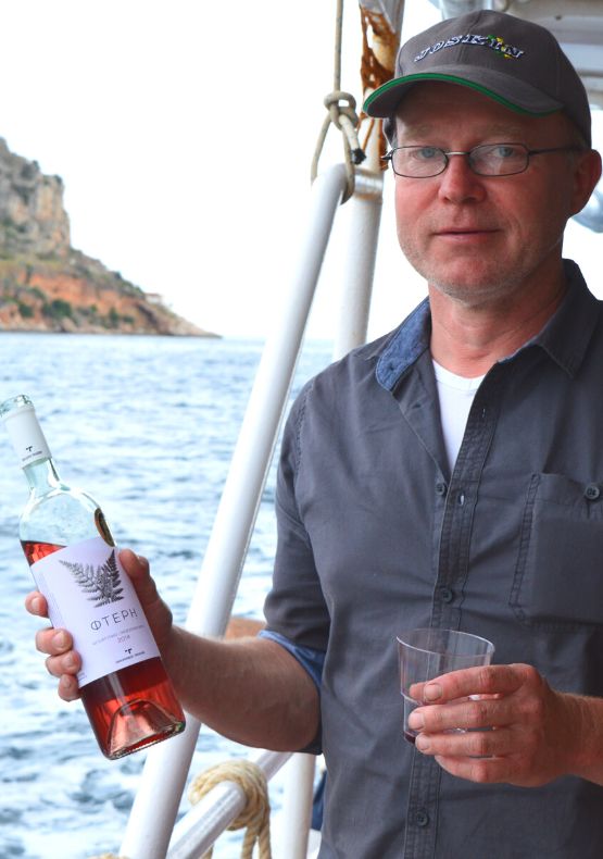 Wine tasting on board - Grecopaths Wine tasting on board